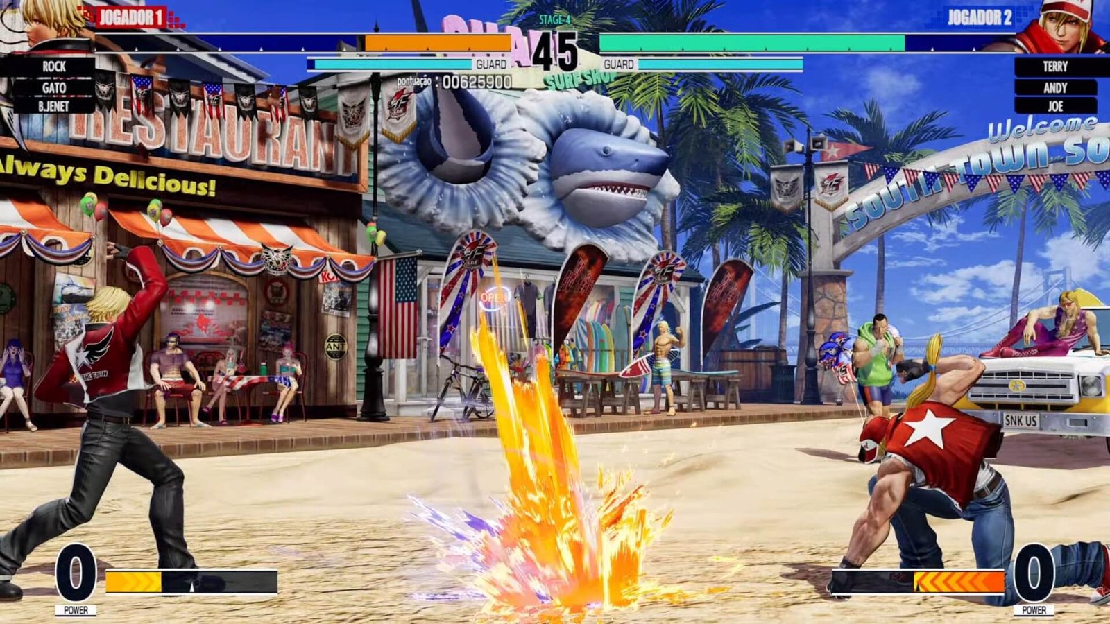 O retorno do Team Garou em The King of Fighters XV